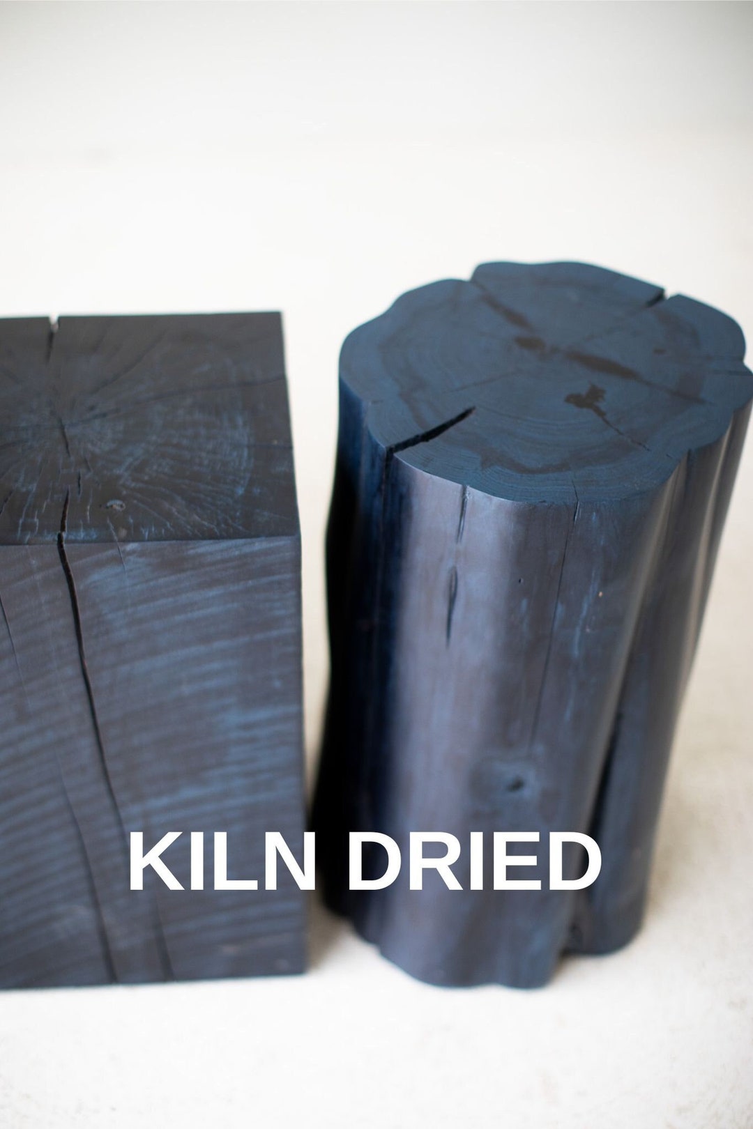 Stump Table - Denim Blue - Etsy