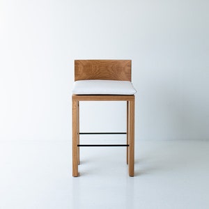 White Oak Chile Counter Stool - Etsy