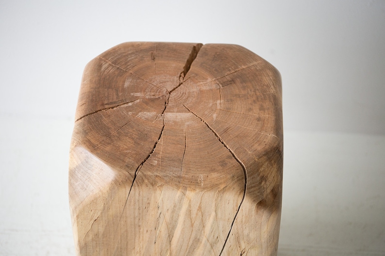 Square Tree Stump Table the DUBLIN - Etsy