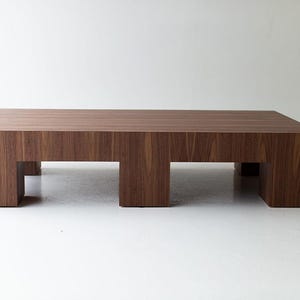 Large Mondo Coffee Table in Walnut - Etsy