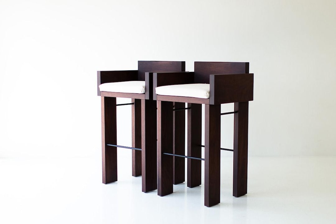 Chile Modern Bar Stool With Arms - Etsy