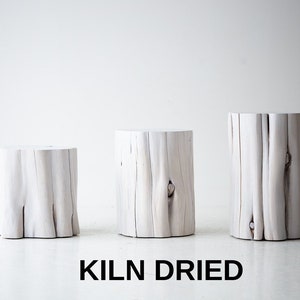 White Stumps 13" Diameter - Etsy