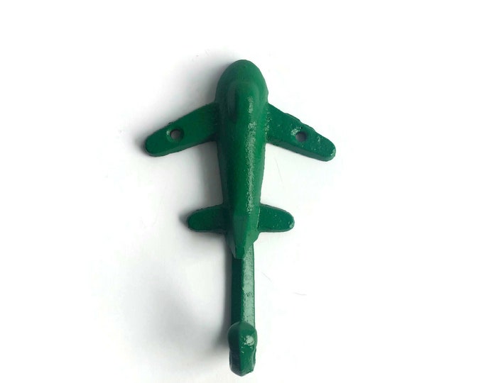 Airplane Decor Nursery Boy Wall Hooks Plane Gifts for Him - Etsy