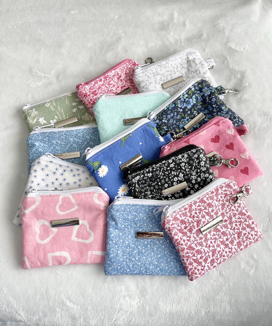 Mini Wallet, Small Flat Pouch, Cute Card Holder, Small Clutch, Wallet ...