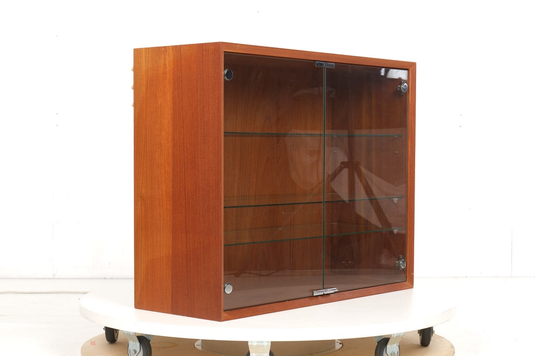 CADO Showcase Module, Teak, Cado Royal System, Vintage, 1960, Poul ...