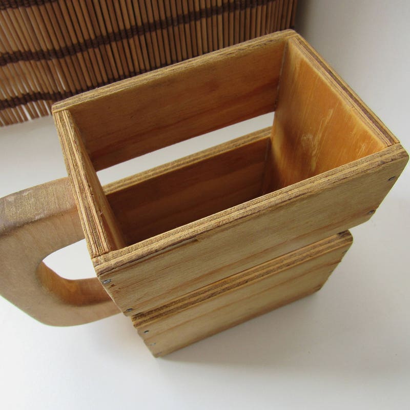 Wooden Jug - Etsy