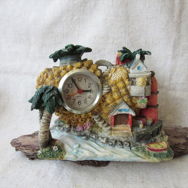 Pineapple Wall Clock - Etsy