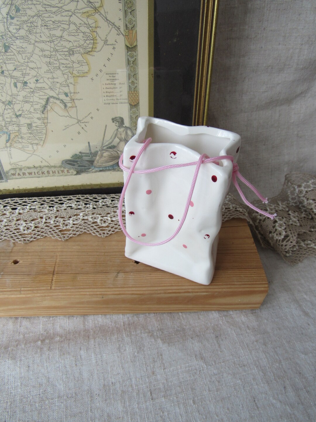 Ceramic Gift Box, Vintage Home Decor, Art Piece, Small Gift Box - Etsy