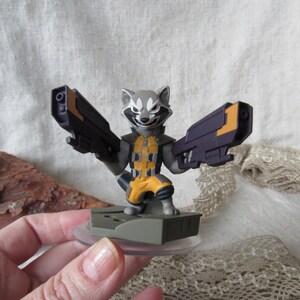 Vintage Galaxy Guards, Rocket Raccoon, Disney Infinity Marvel ...
