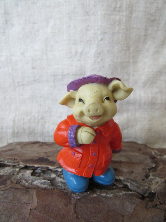Pig In Raincoat