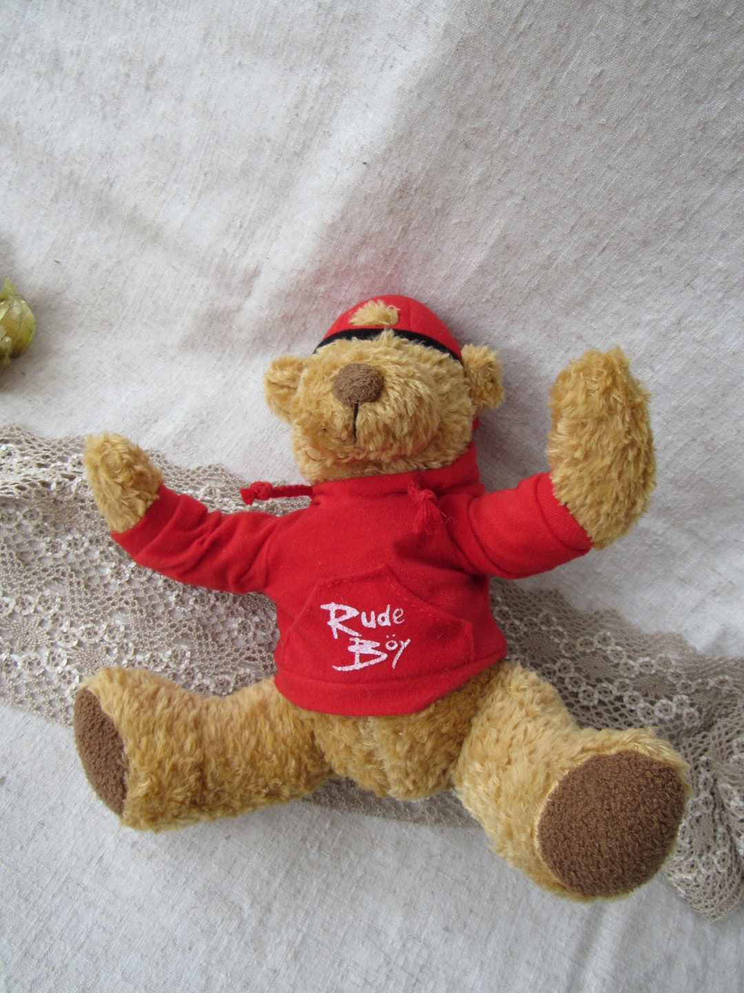 RARE Teddy Bear, Rude Boy, Rude Boy Teddey, Rude Boy Bear - Etsy Australia