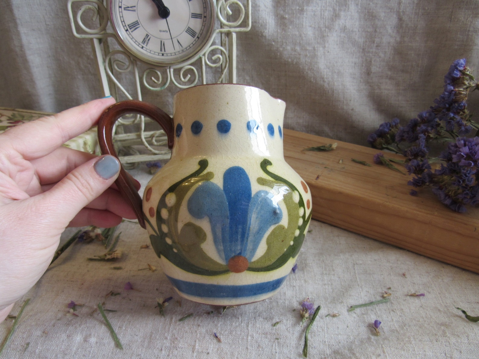 Vintage Devon Pottery Jug With Title drink Like a Fish - Etsy
