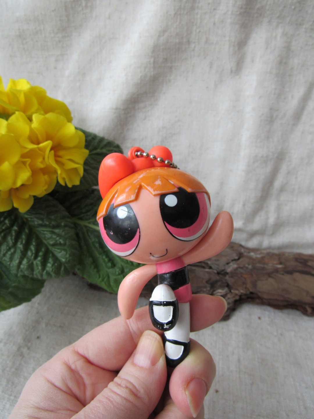 Vintage Powerpuff Blossom Brelock - 4 In - Etsy