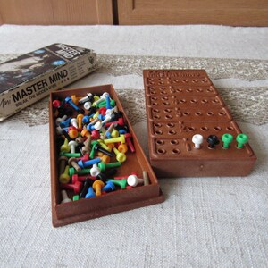 Vintage Master Mind, Mini Master Mind Game, Travel Game, 1970s Game ...