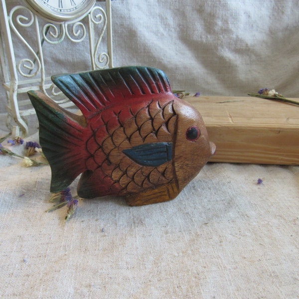 Wood Fish - Etsy