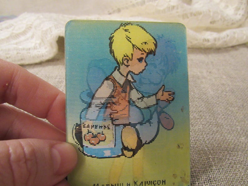 3D VINTAGE Calendar Vintage Soviet Cartoon Calendar - Etsy