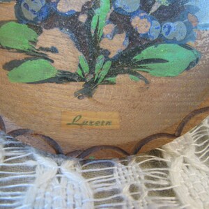 Small Wooden Plate, Luzern Switzerland Souvenir Plate - Etsy