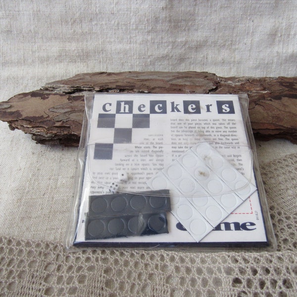 Magnetic Checkers - Etsy