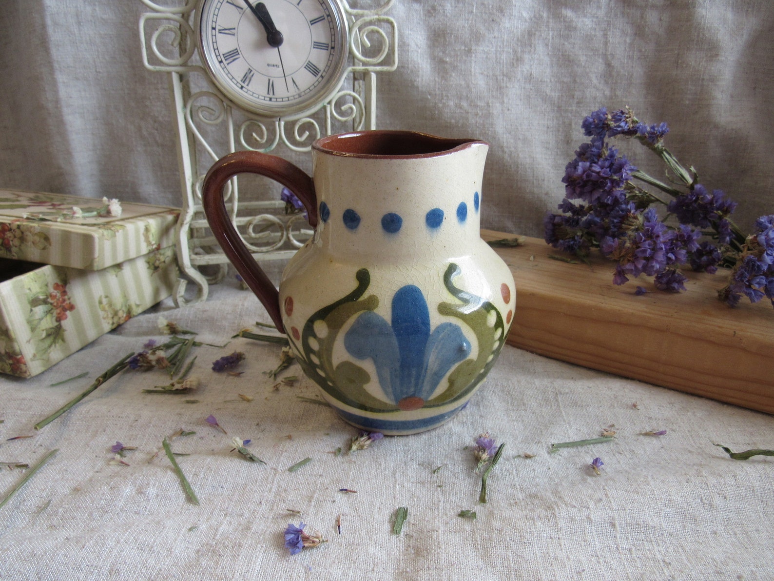 Vintage Devon Pottery Jug With Title drink Like a Fish - Etsy
