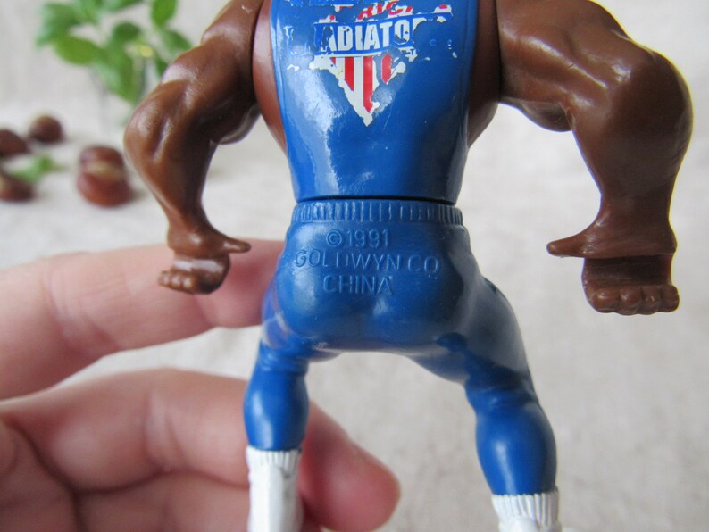 American Gladiator Blue Challenger, 1991 Goldwin Figurine - Etsy