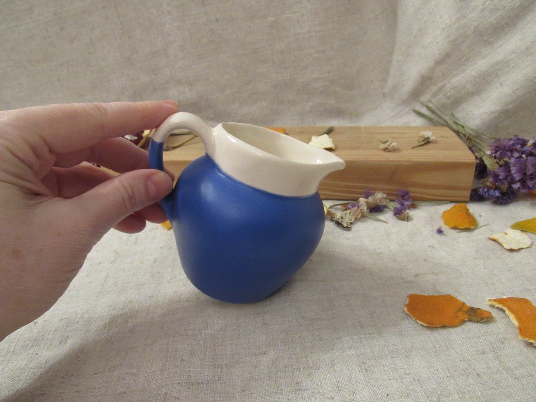 Farmhousedecor, Devon Blue Pottery, Milk Jug PITCHER - Etsy
