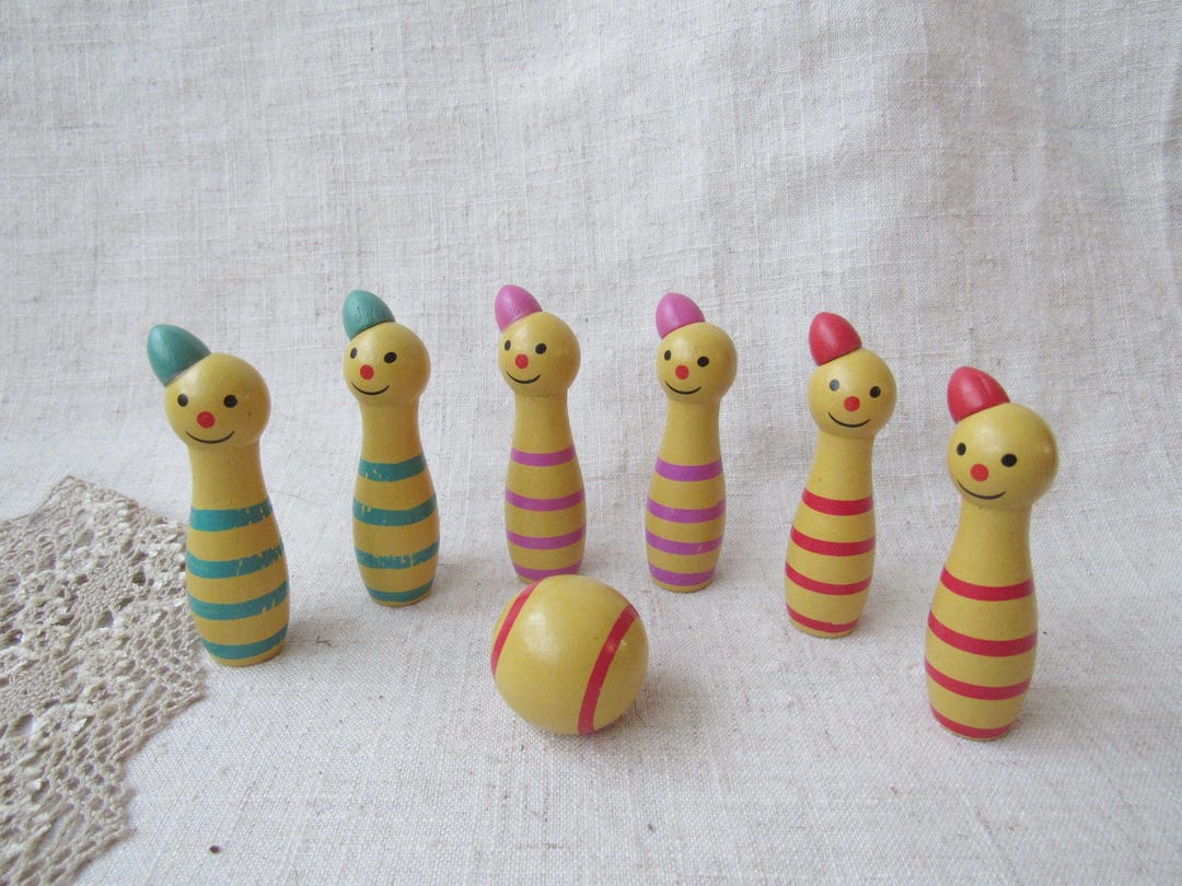 Desk Bowling, Party Game, Table Game, Retro Game, Mini Bowling - Etsy