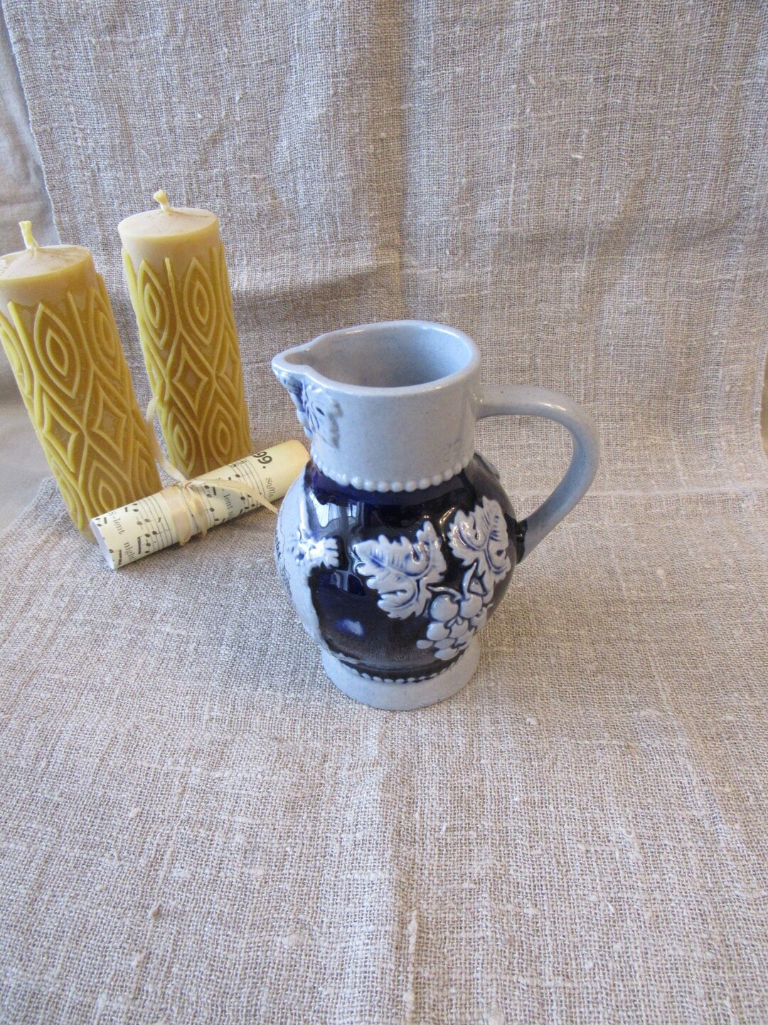 Vintage Wine Jug German Pitcher Rudesheim Am Rhein With the - Etsy