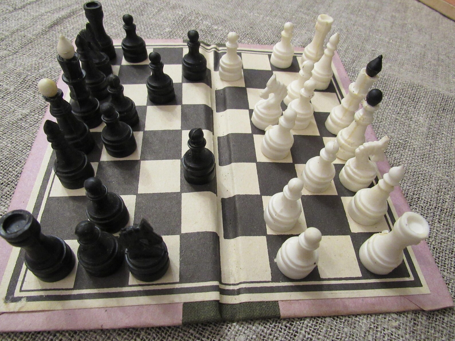 Small Chess Soviet Vintage Chess Made in USSR in Georgia | Etsy