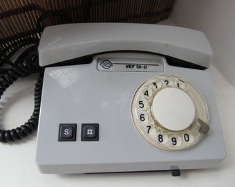 Vintage 1950s Pink Rotary Phone, Original Working MCM Phone, Unique ...