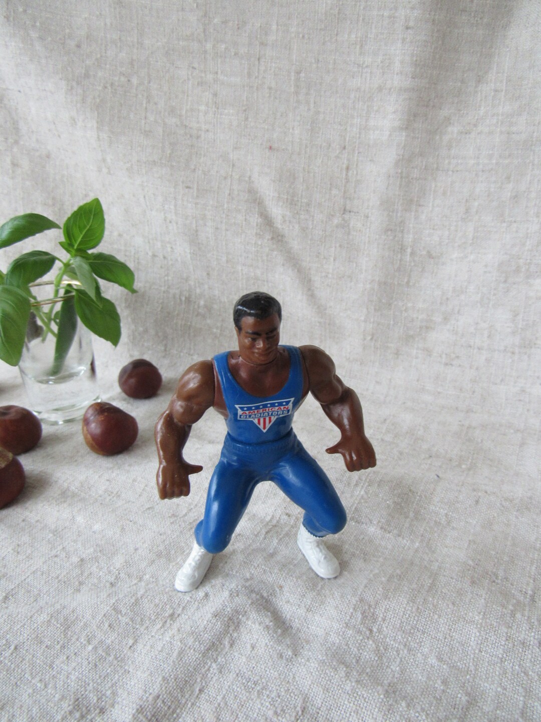 American Gladiator Blue Challenger, 1991 Goldwin Figurine - Etsy