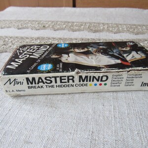 Vintage Master Mind, Mini Master Mind Game, Travel Game, 1970s Game ...