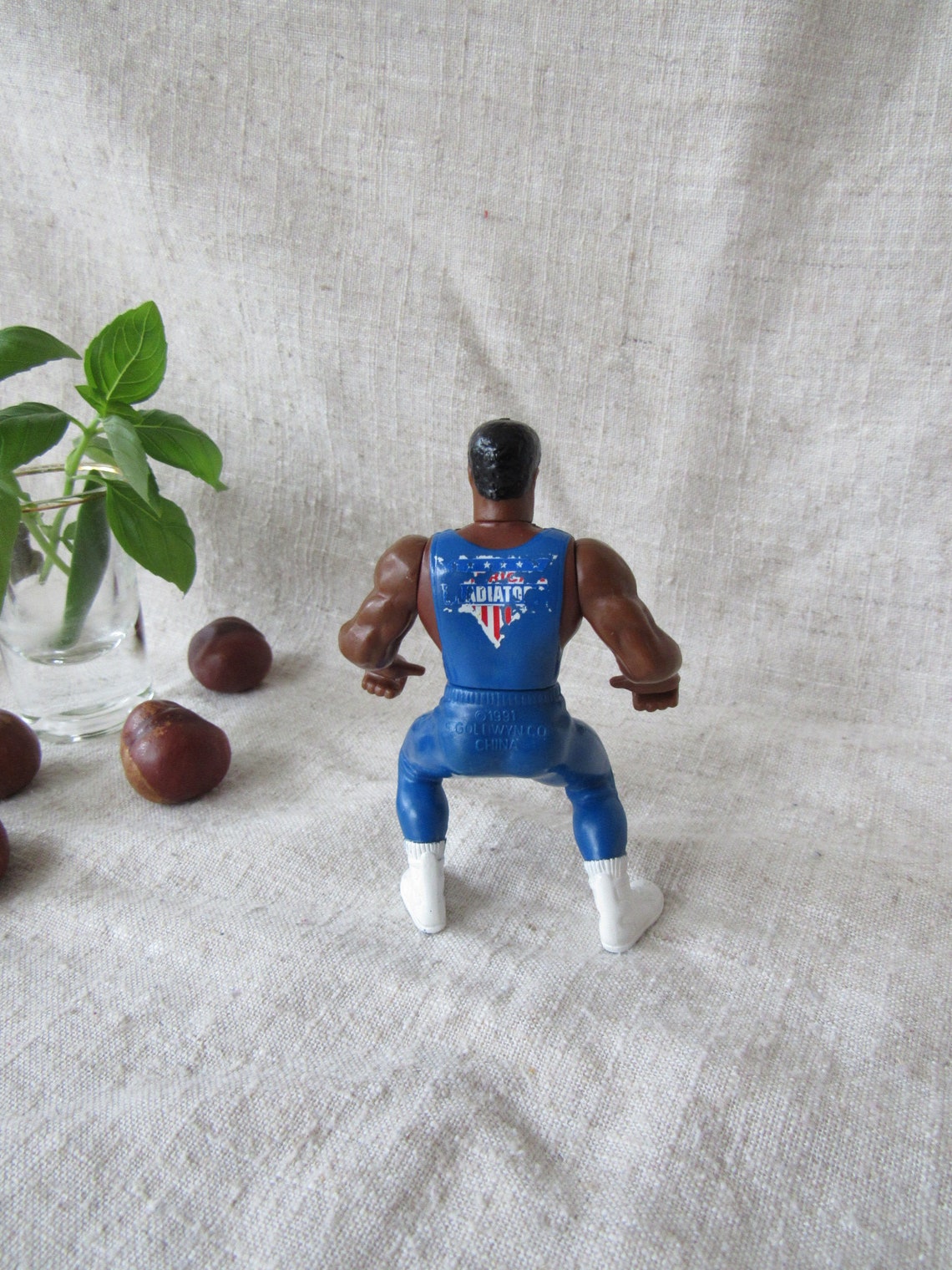 American Gladiator Blue Challenger, 1991 Goldwin Figurine - Etsy