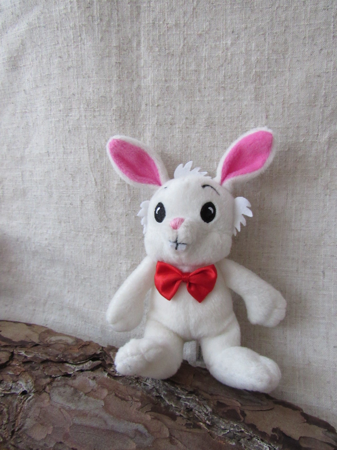 White Rabbit Soft Toy Rabbit Karnan Toy - Etsy