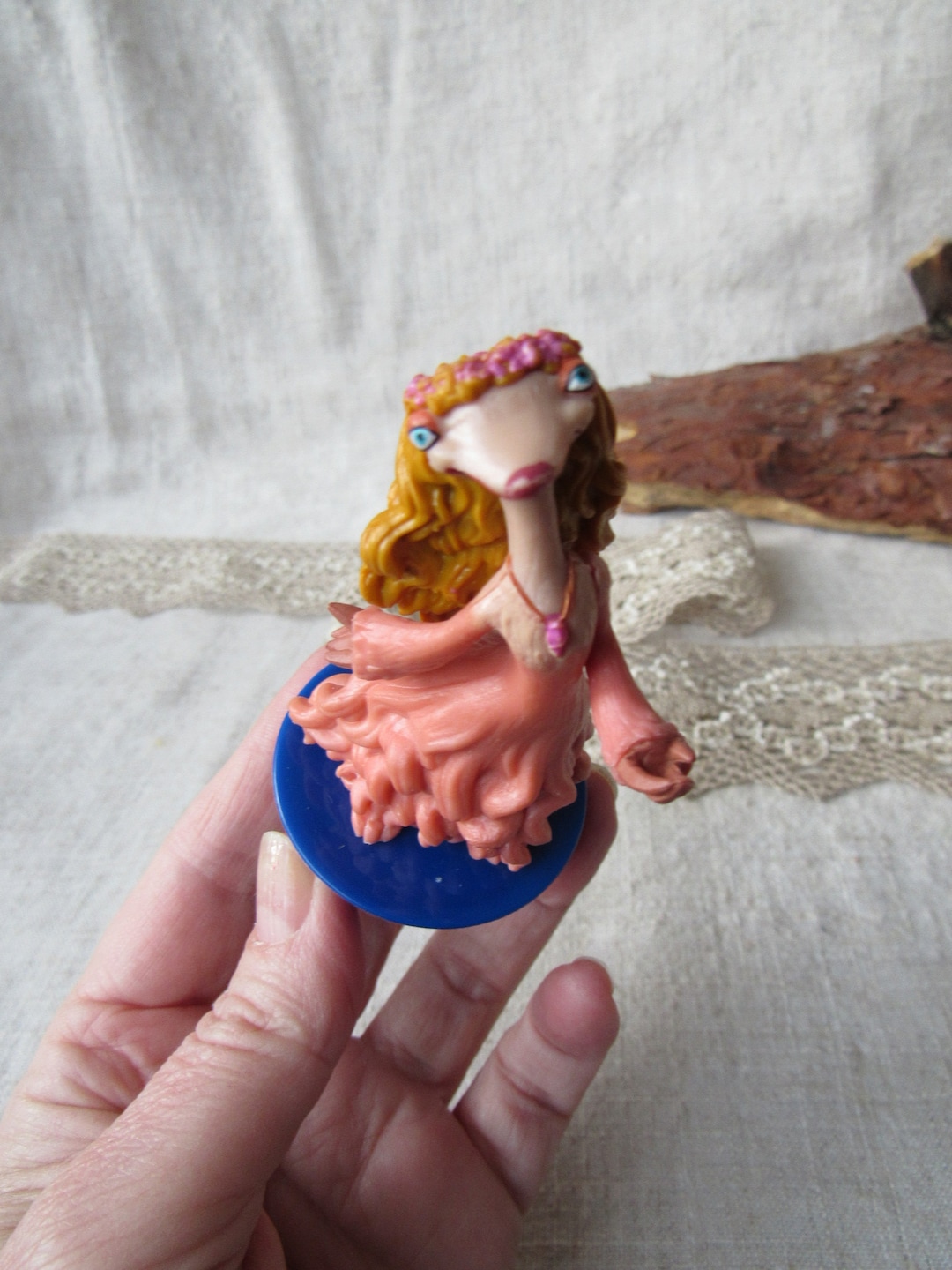 Ice Age Figurine Sid Girl Brooke the Sloth Ice Age - Etsy