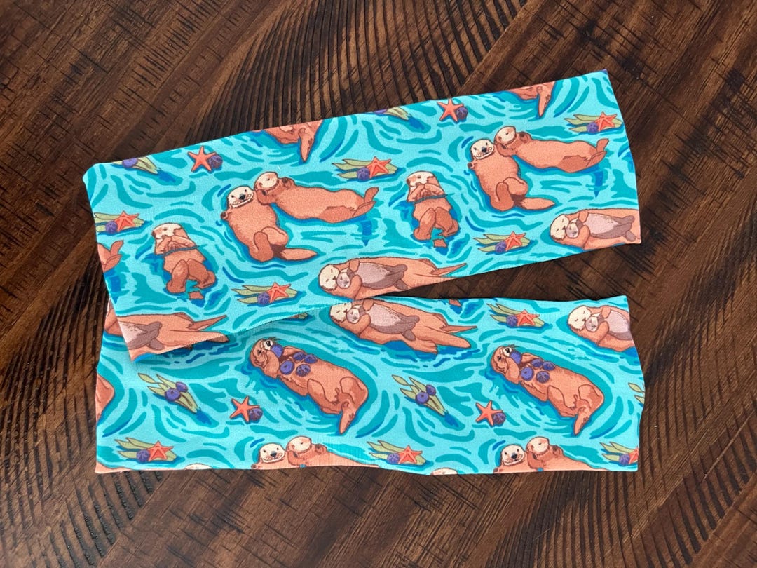 Sea Otters Headband, California Sea Otter, Otter Headband, Otters ...