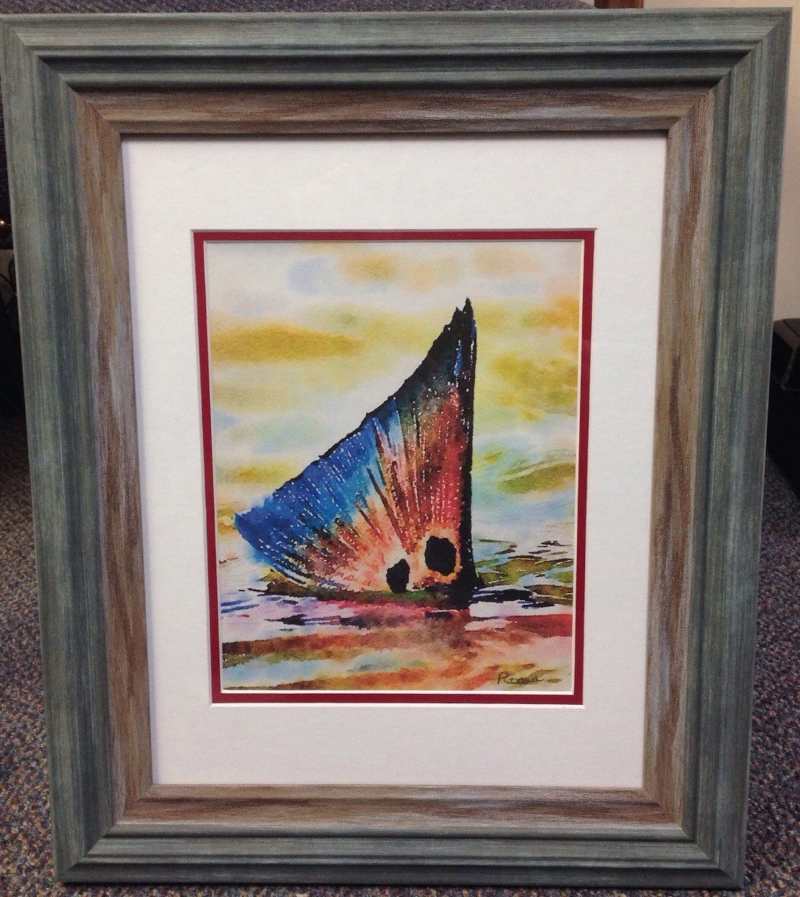 Redfish Watercolor Redfish Print Red Drum Art Redfish - Etsy