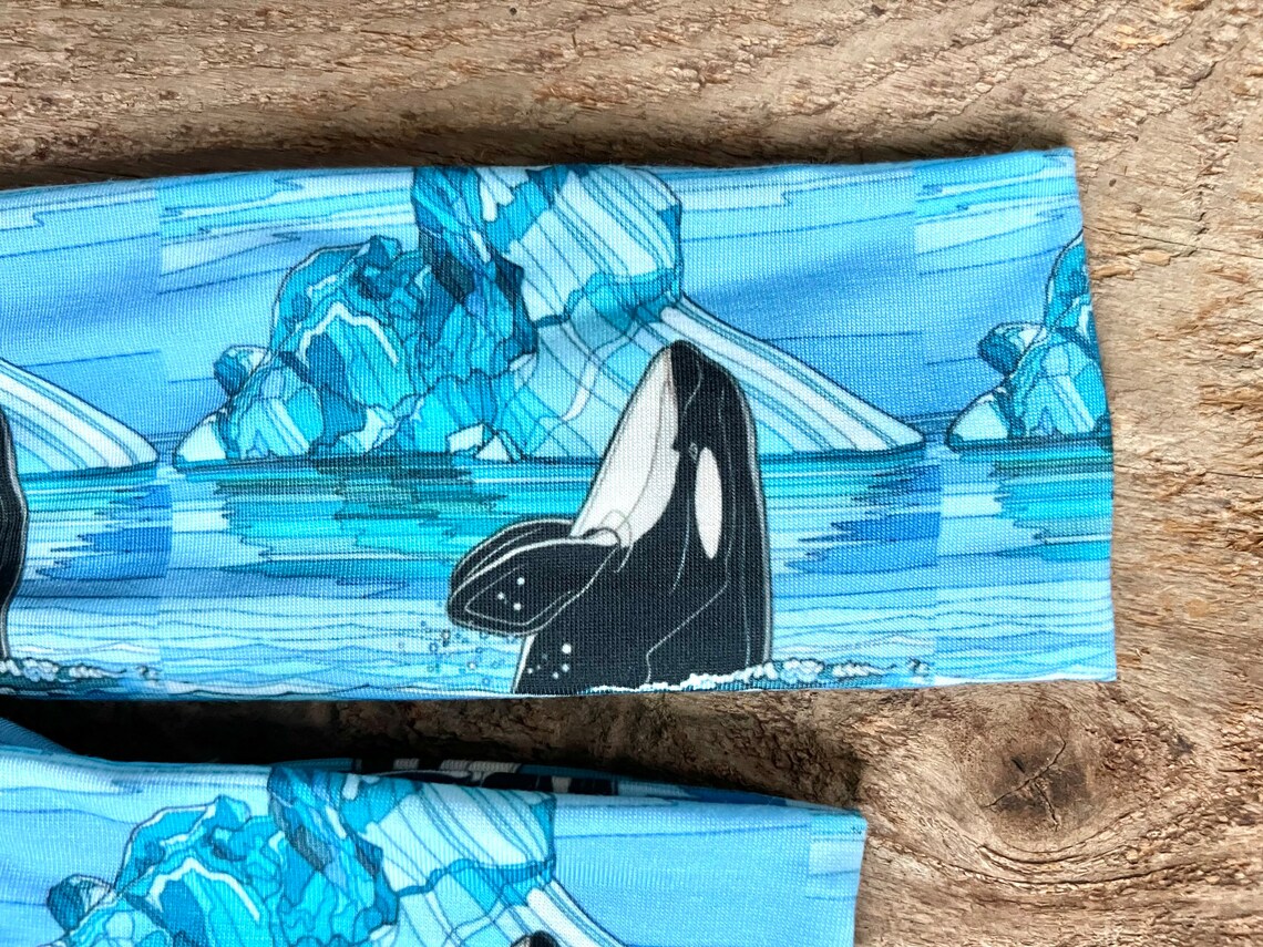 Killer Whale Headband Whale Headband Orca Headband Alaska - Etsy