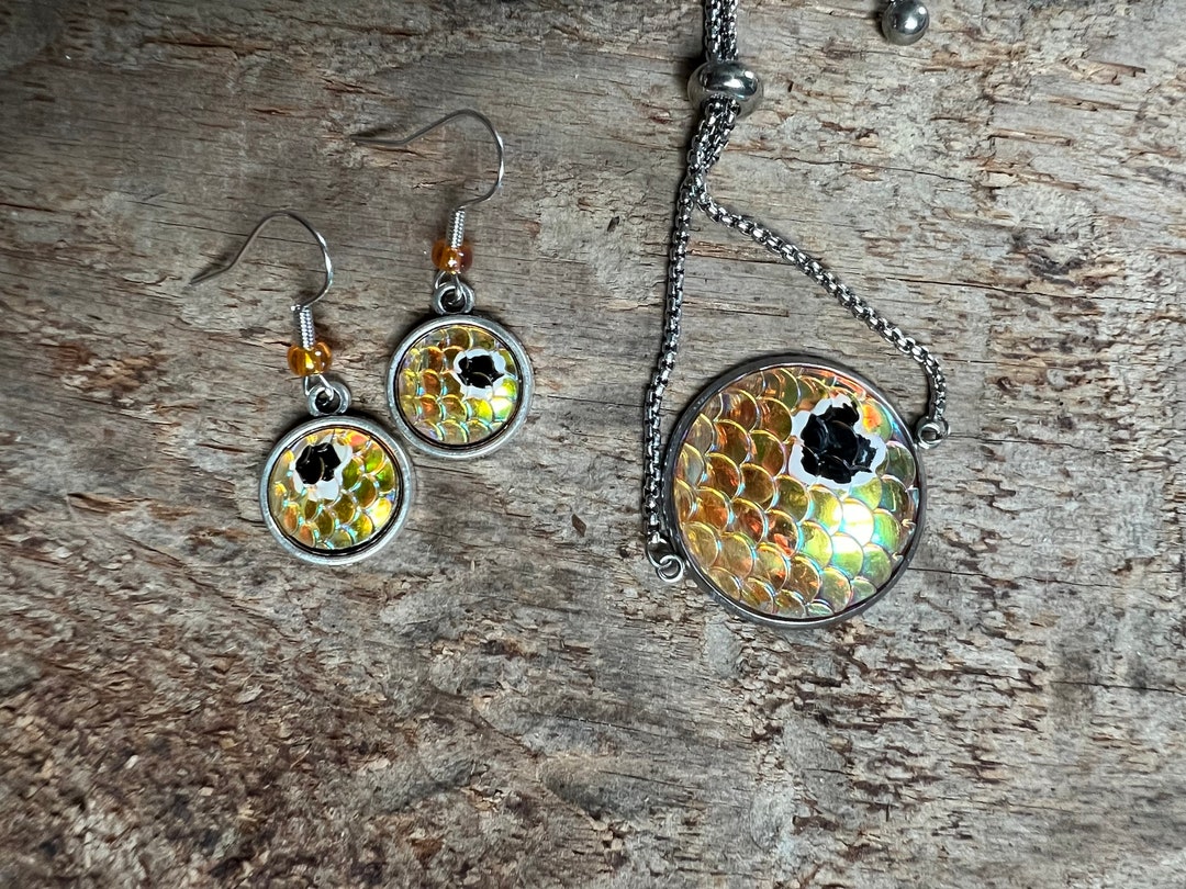 Redfish Bracelet, Redfish Jewelry, Redfish Spot, Red Drum Bracelet, Red ...