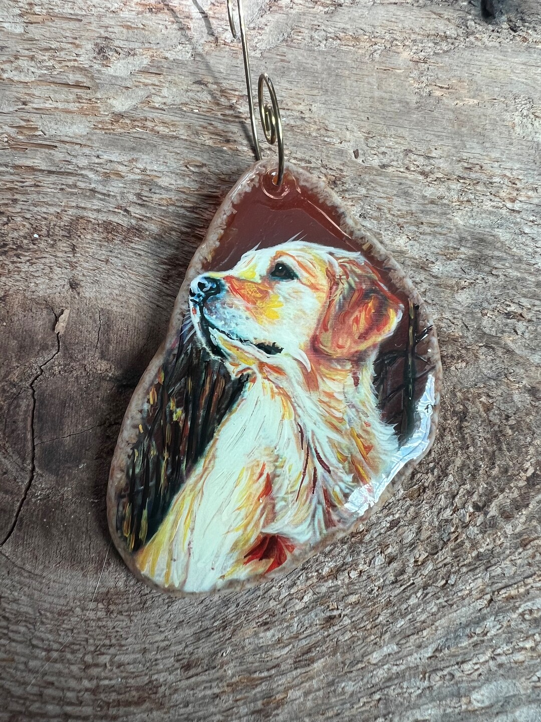 Yellow Lab Ornament, Yellow Labrador, Labrador Retriever Ornament, Lab ...