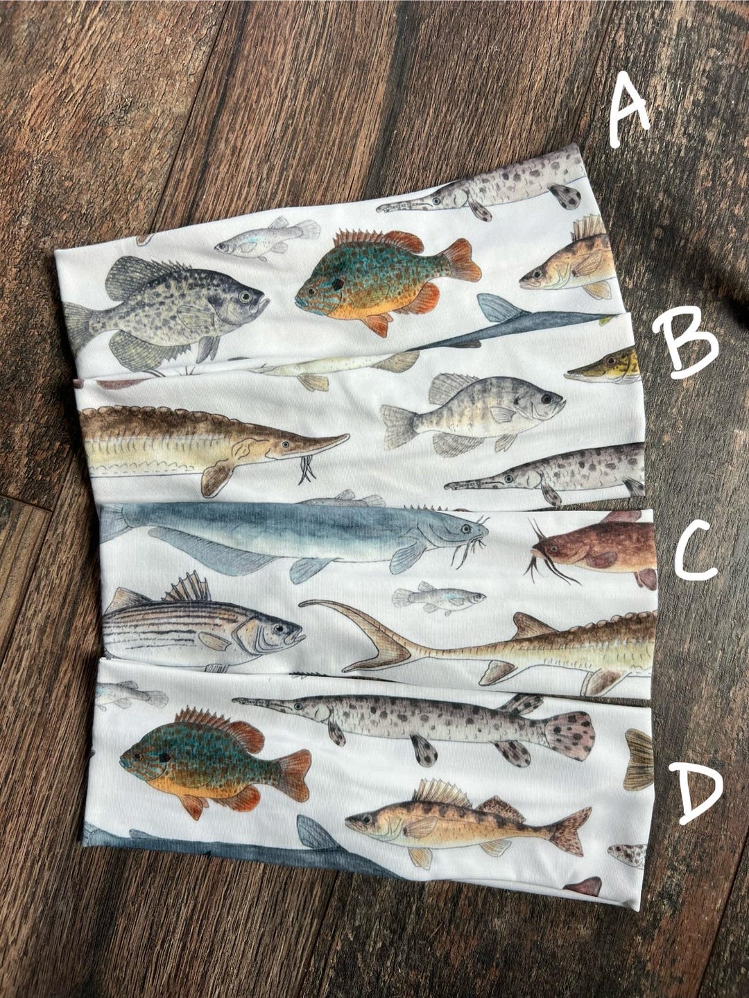 Freshwater Fish, Freshwater Fish Headband, Bluegill, Catfish, Sturgeon ...