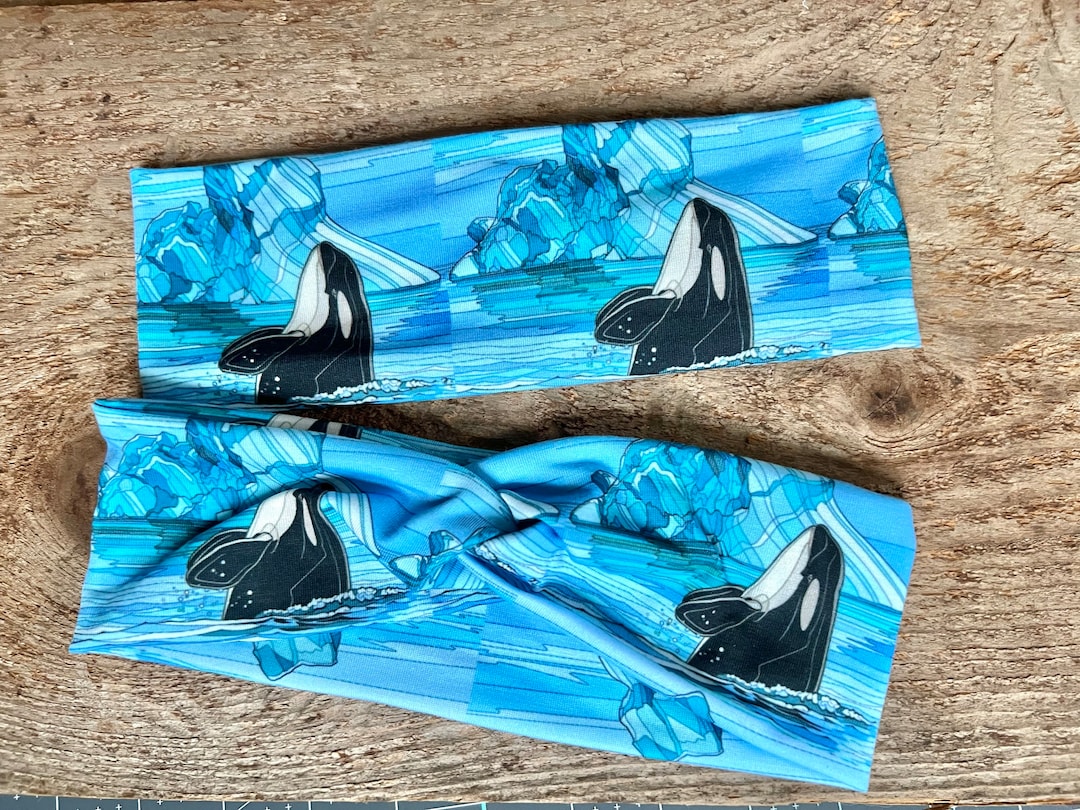 Killer Whale Headband, Whale Headband, Orca Headband, Alaska Headband ...
