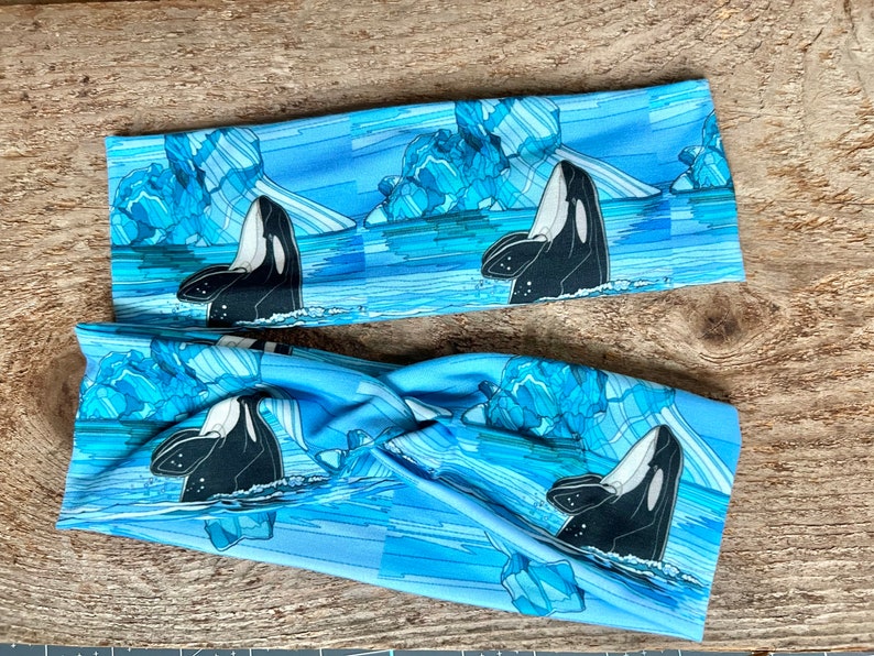 Killer Whale Headband Whale Headband Orca Headband Alaska - Etsy