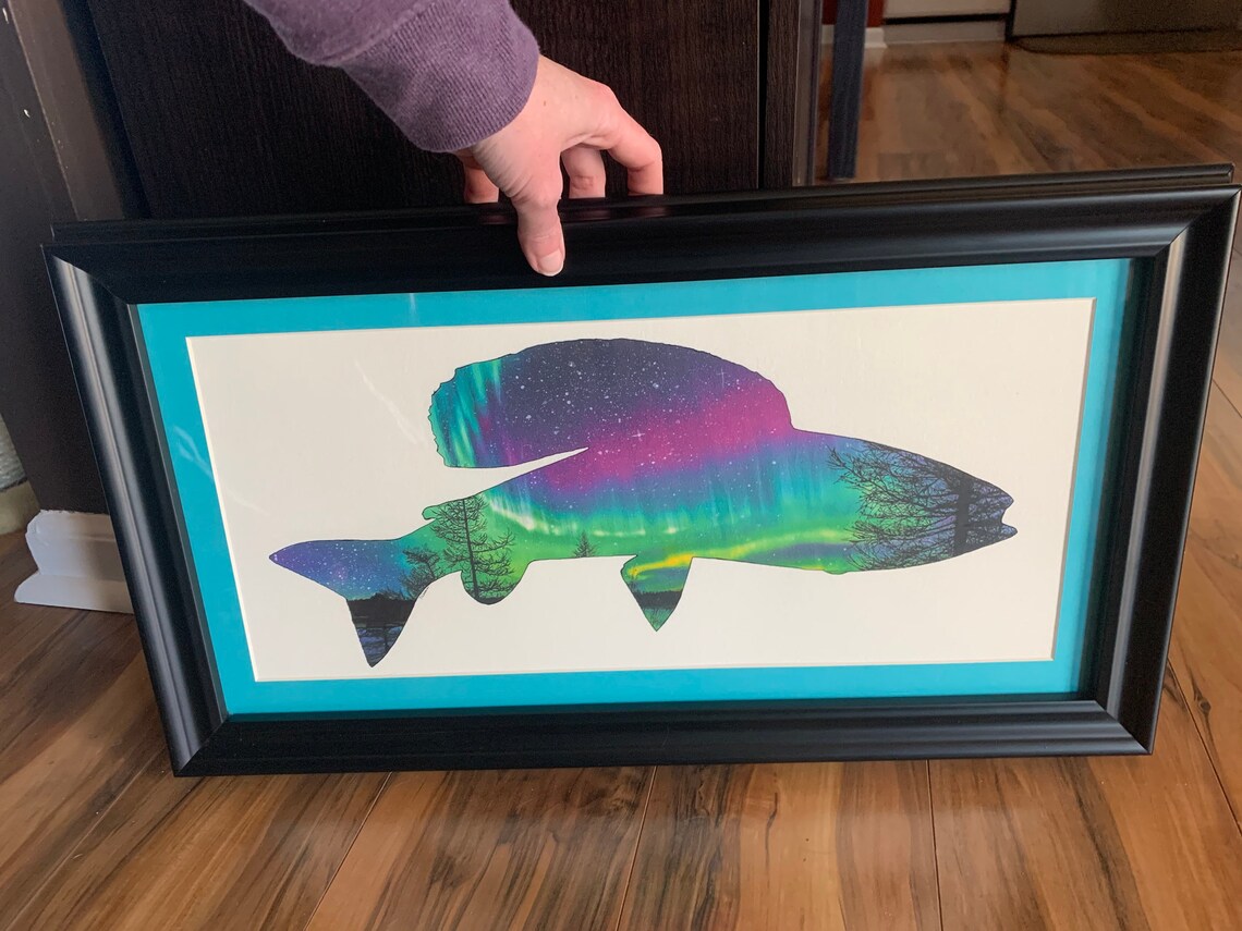 Grayling Painting, Arctic Grayling Painting, Grayling Art, Grayling Watercolor, Fly Fishing Art ...