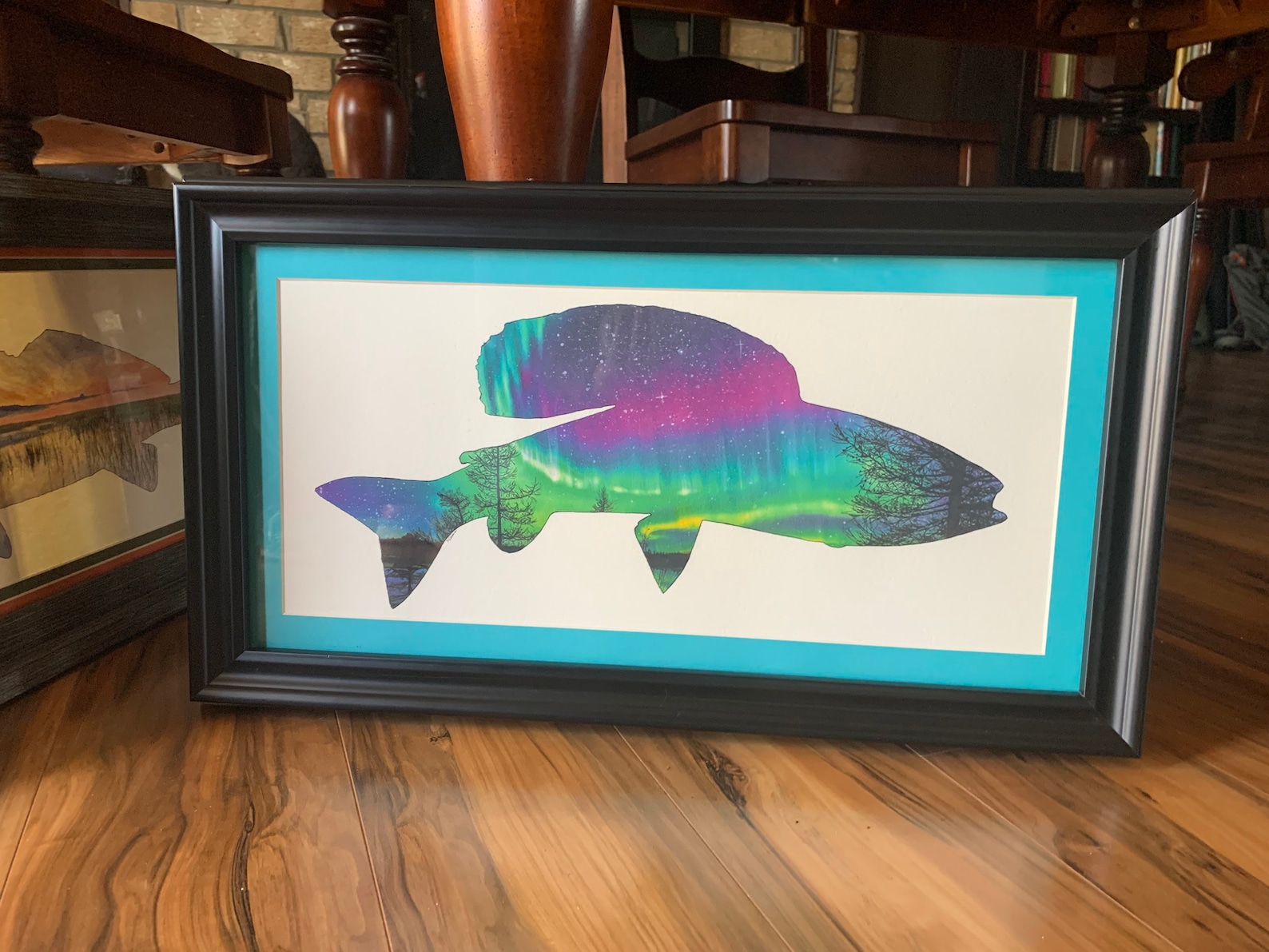 Grayling Painting, Arctic Grayling Painting, Grayling Art, Grayling ...