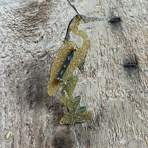 Great Blue Heron Ornament, Heron Ornament, Heron Brooch, Great Blue ...