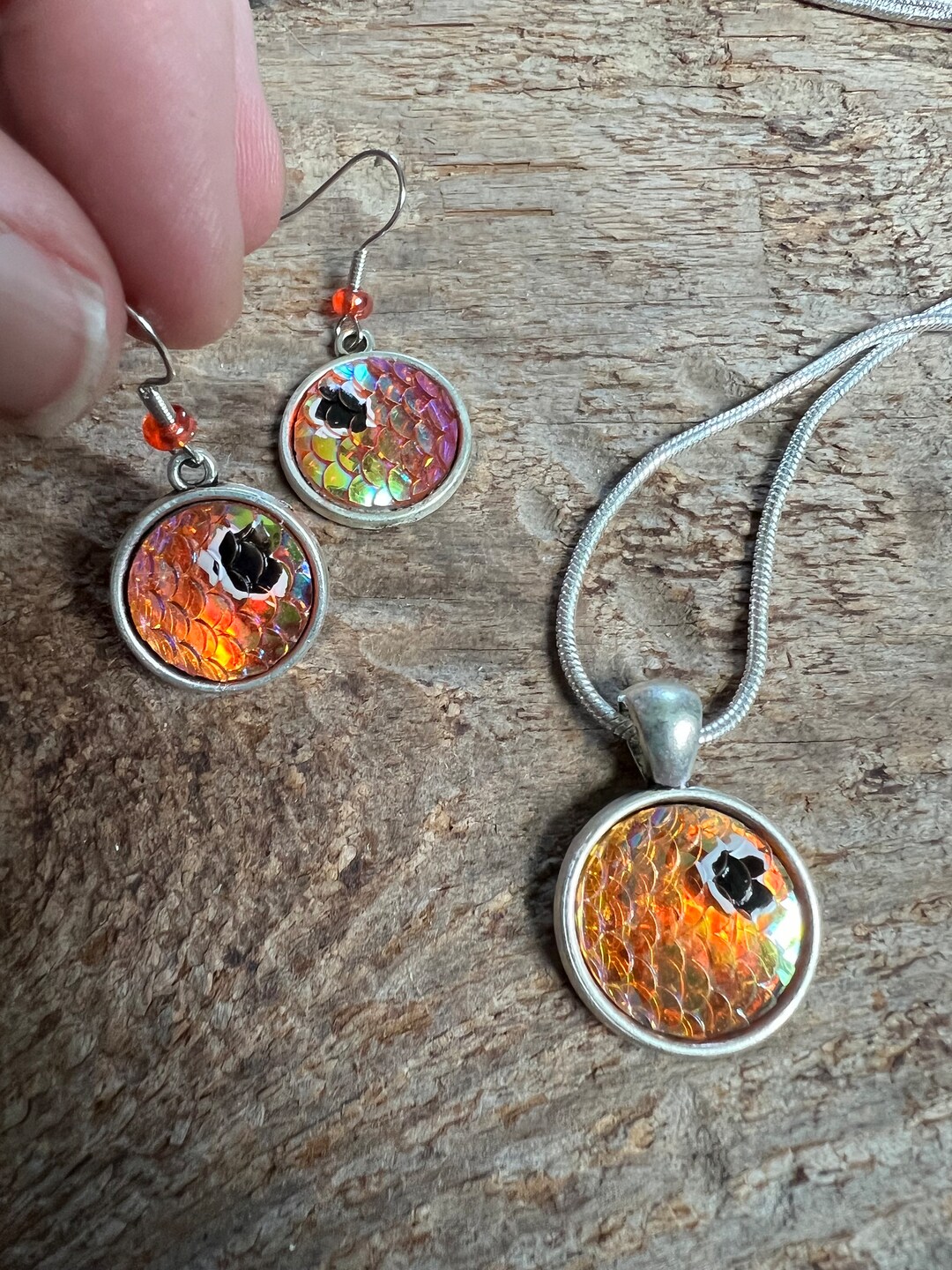 Redfish Necklace, Redfish Earrings, Redfish Jewelry, Red Drum Earrings ...