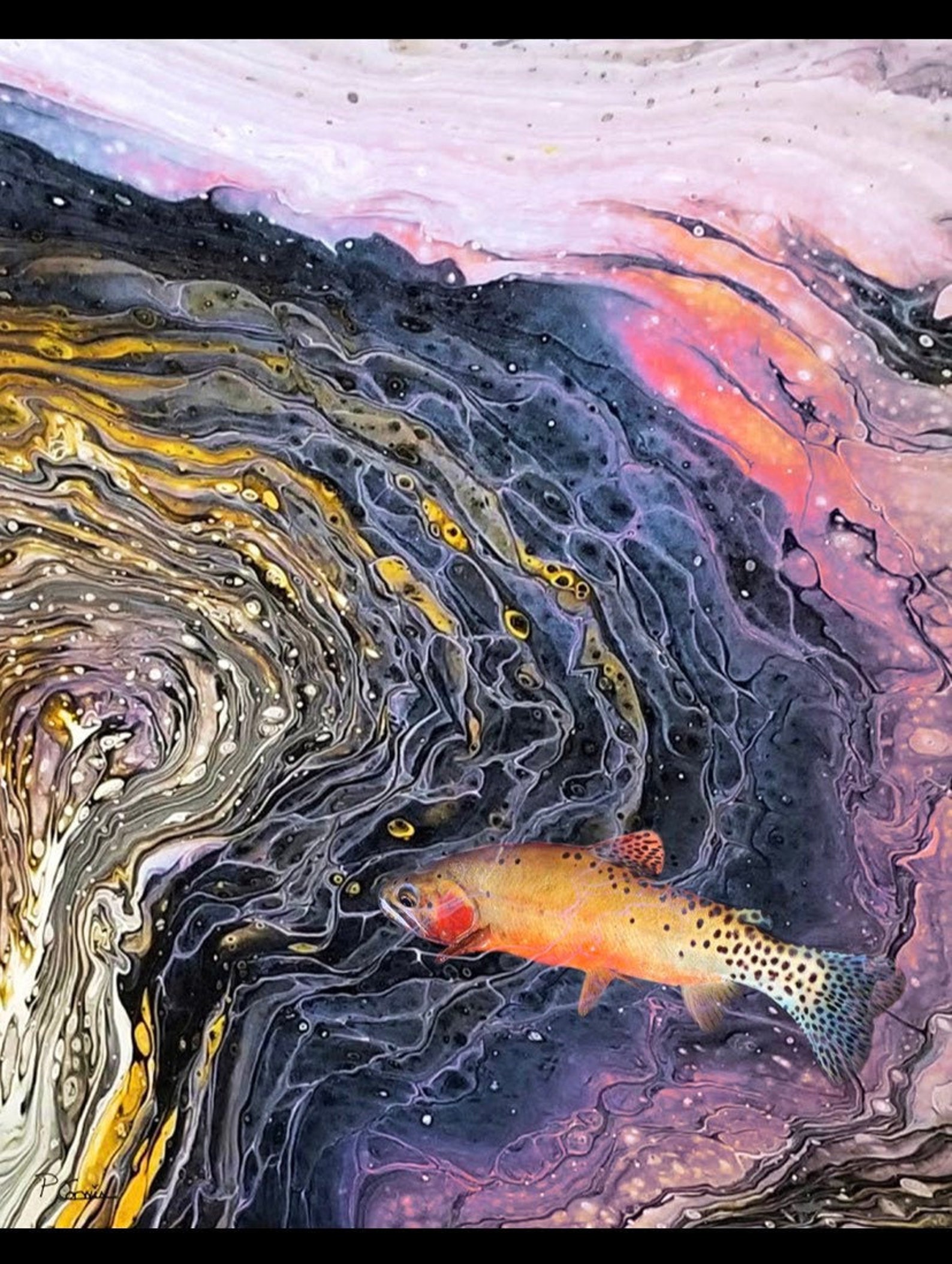 Rio Grande Cutthroat: Cutthroat Art, Rio Grande Trout, Trout Art, Trout ...