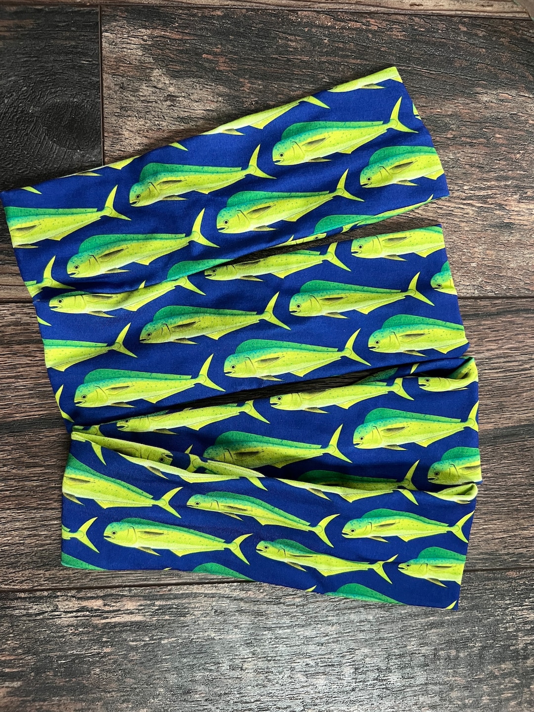 Mahi Headband, Mahi Mahi Headband, Dolphin Headband, Dorado Headband ...