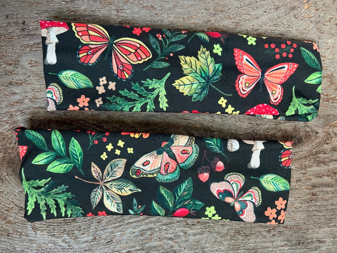 Emperor Moth Headband, Mushrooms Headband, Moth Headband, Night ...