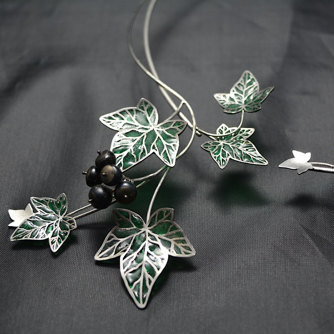 Eco Friendly Ivy Necklace - Etsy